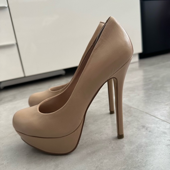 Bakers | Shoes | Bakers Nude Platform Heel | Poshmark